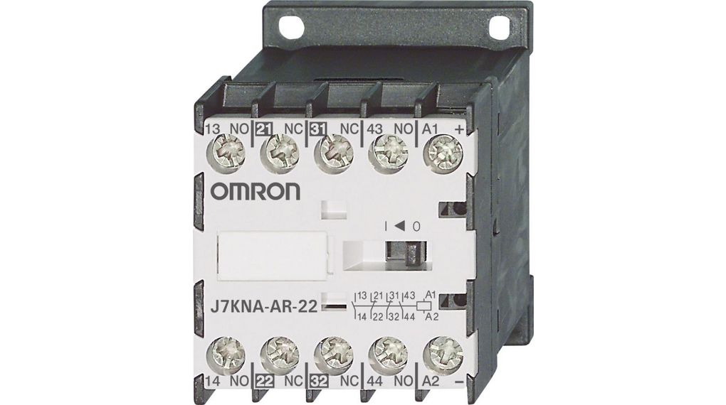 J7KNAAR2224VS | Omron Industrial Automation Contactor 2NO / 2NC 24V 600mA | Distrelec Switzerland